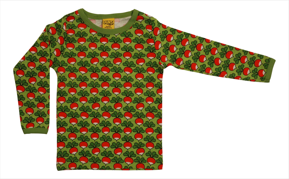 DUNS Long Sleeved T-shirt - Radish Bright Lime Green – Strawberry ...