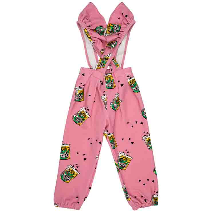 Raspberry Republic Overalls / Dungarees - Gator Pink – Strawberry ...