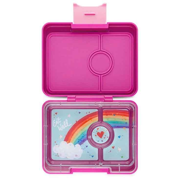 Yumbox Snack 3 Compartment Bento Lunch Box - Various Colours ...