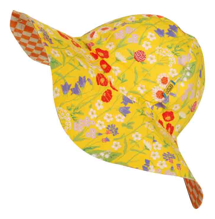 DUNS Sun Hat - Midsummer Flowers Snapdragon Yellow – Strawberry Meerkat ...