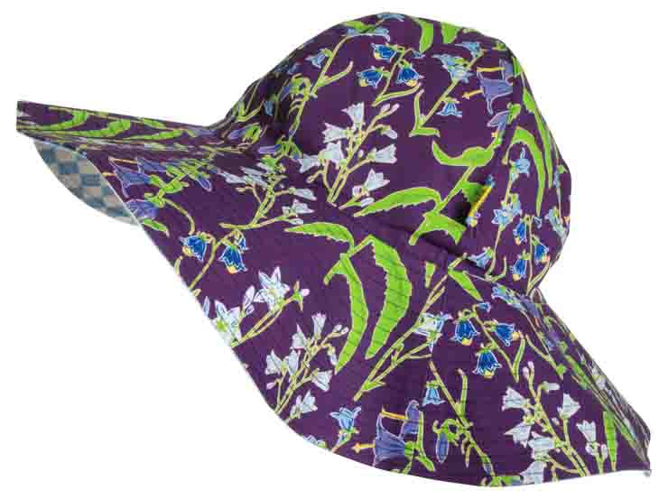 DUNS Sun Hat - Campanula Gothic Grape – Strawberry Meerkat Boutique