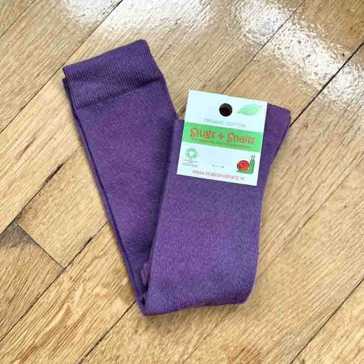 Slugs & Snails Adult Knee High Socks - Plum Jam – Strawberry Meerkat ...