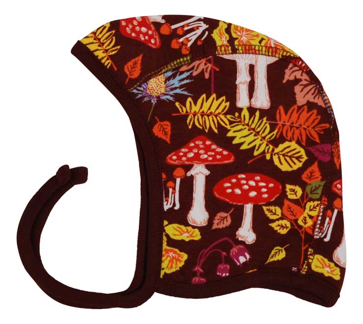 DUNS Helmet Hat Bonnet - Amanita Madder Brown – Strawberry Meerkat Boutique