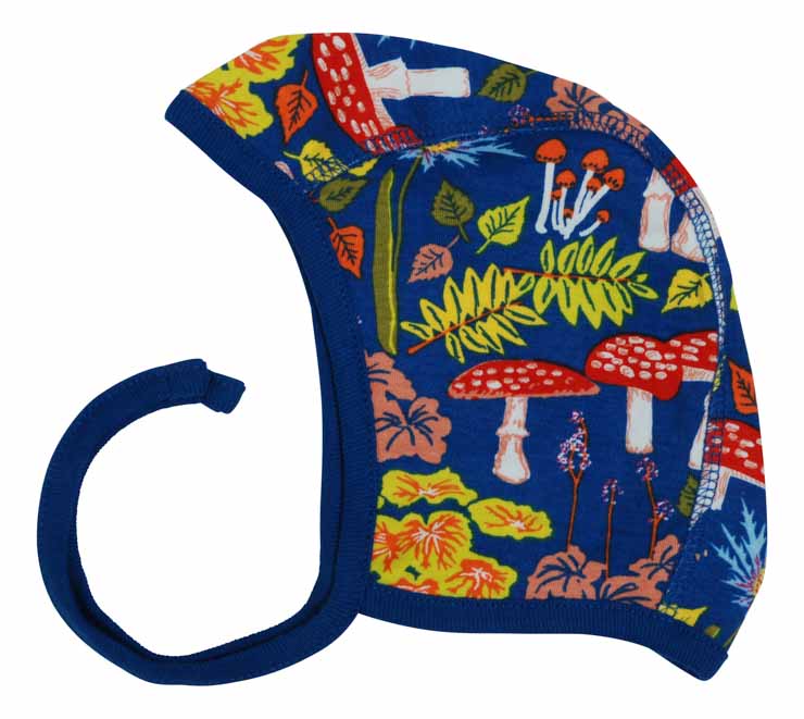 DUNS Helmet Hat Bonnet - Amanita Deep Water – Strawberry Meerkat Boutique